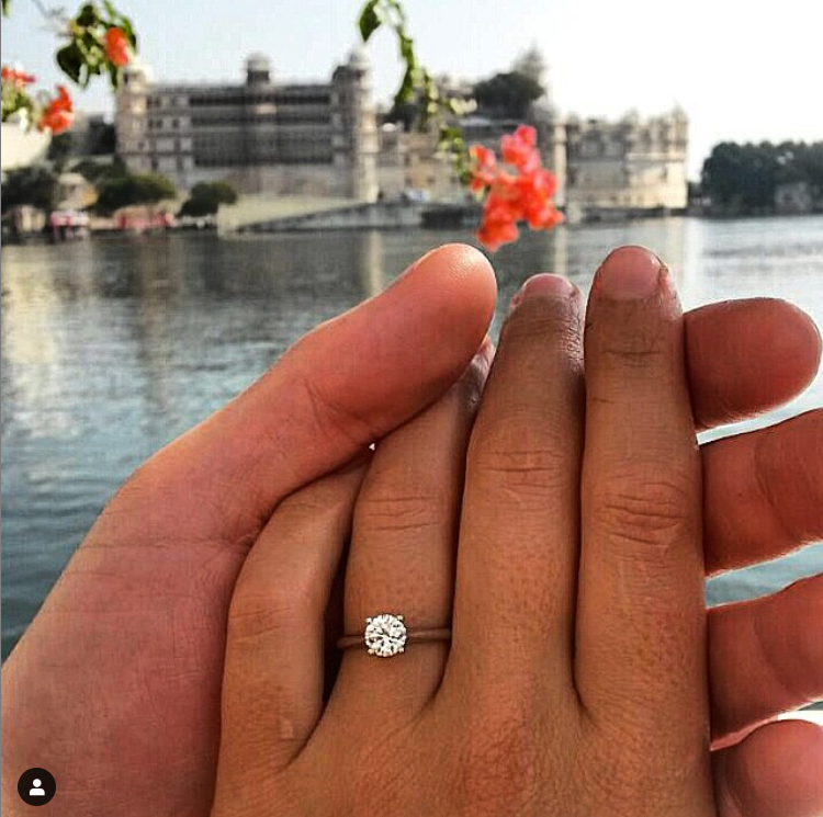 4.5ct Pear Shaped Diamond Halo Engagement Ring - Hyde Park Design