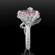 Toy Poodle Ring - Diamond & Platinum